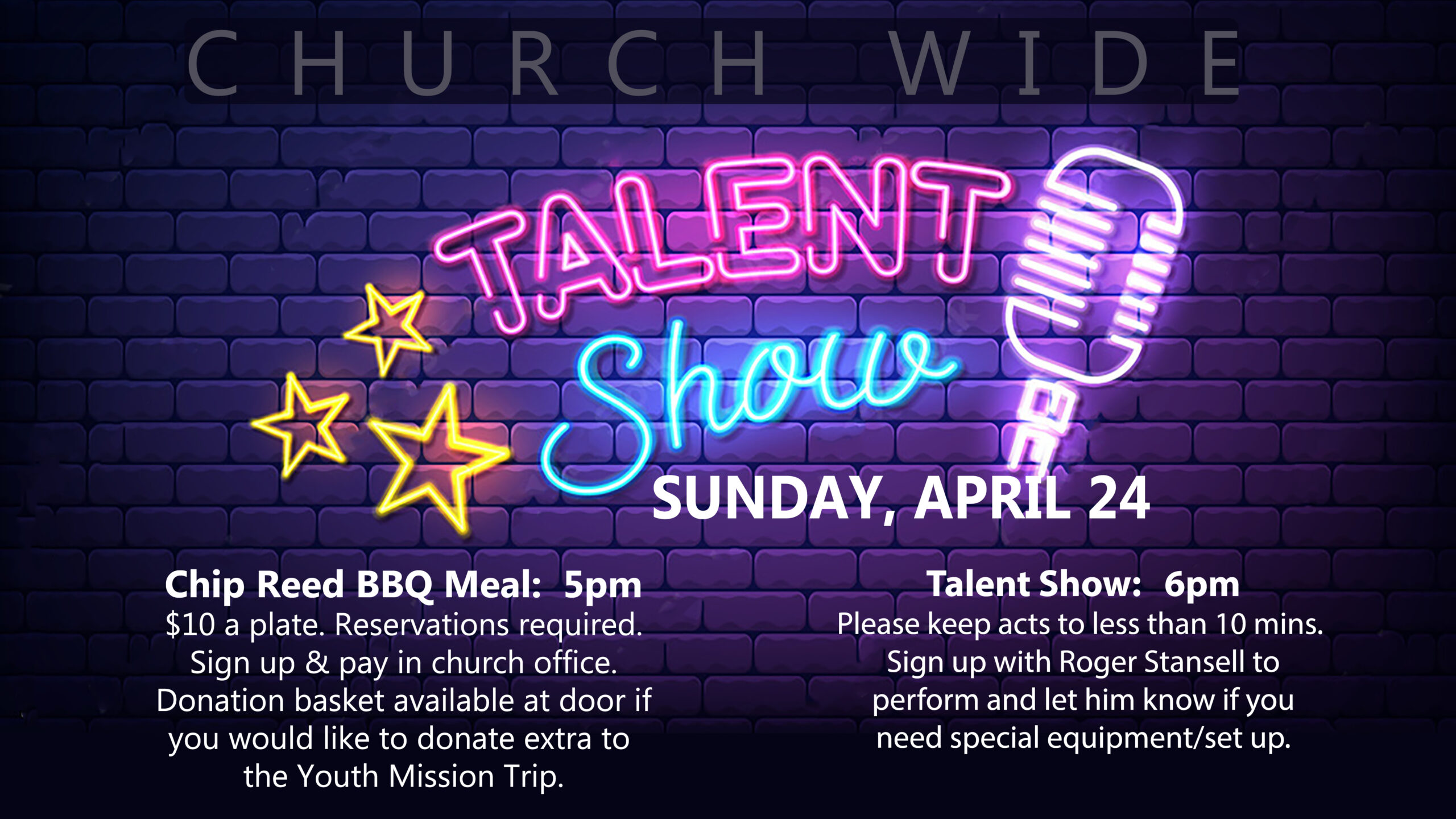Talent Show - LaFayette First